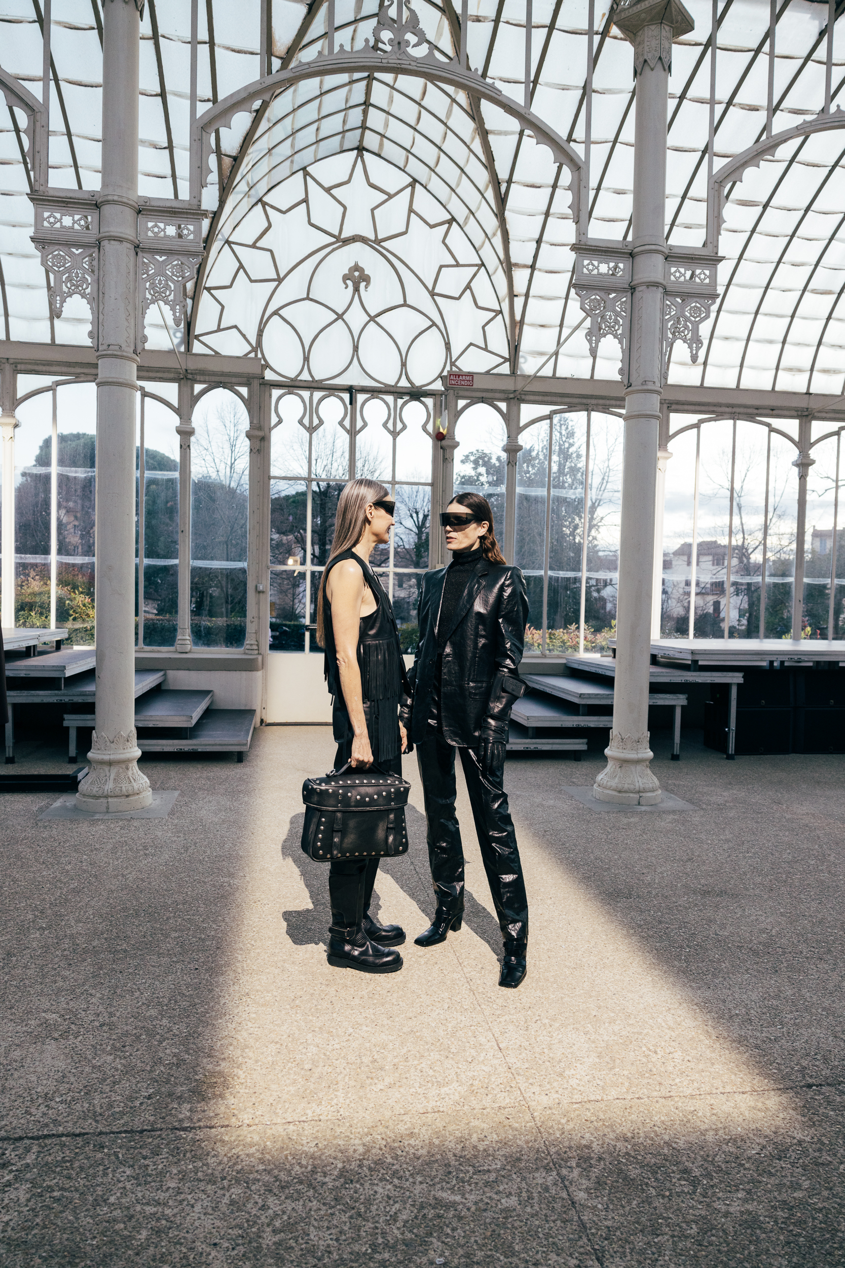 backstage MM6 Maison Margiela Guest Designer